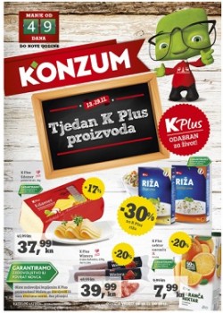 Konzum katalog K plus proizvodi
