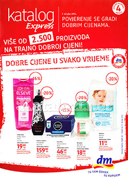 DM katalog Express ožujak 2016