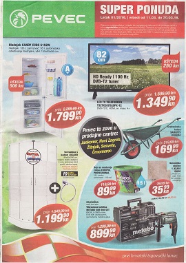 Pevec katalog ožujak 2016