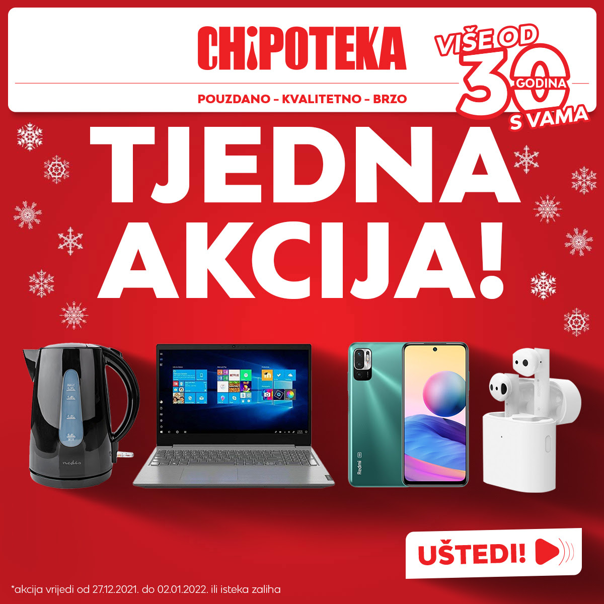 Chipoteka webshop akcija tjedna do 02.01.