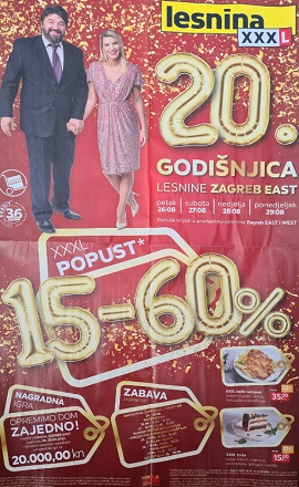 Lesnina katalog Popusti Zagreb do 29.8
