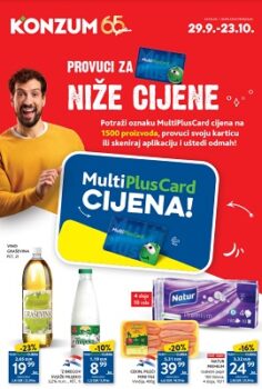 Konzum katalog MultiPlusCard cijena