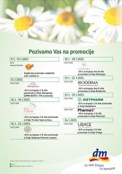 DM katalog Promocije siječanj 2023