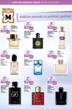 Muller katalog parfumerija do 29.1.
