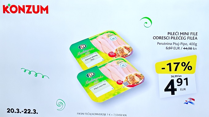 Konzum akcija za početak tjedna do 22.3.