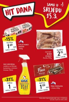 Konzum akcija srijeda 15.3.