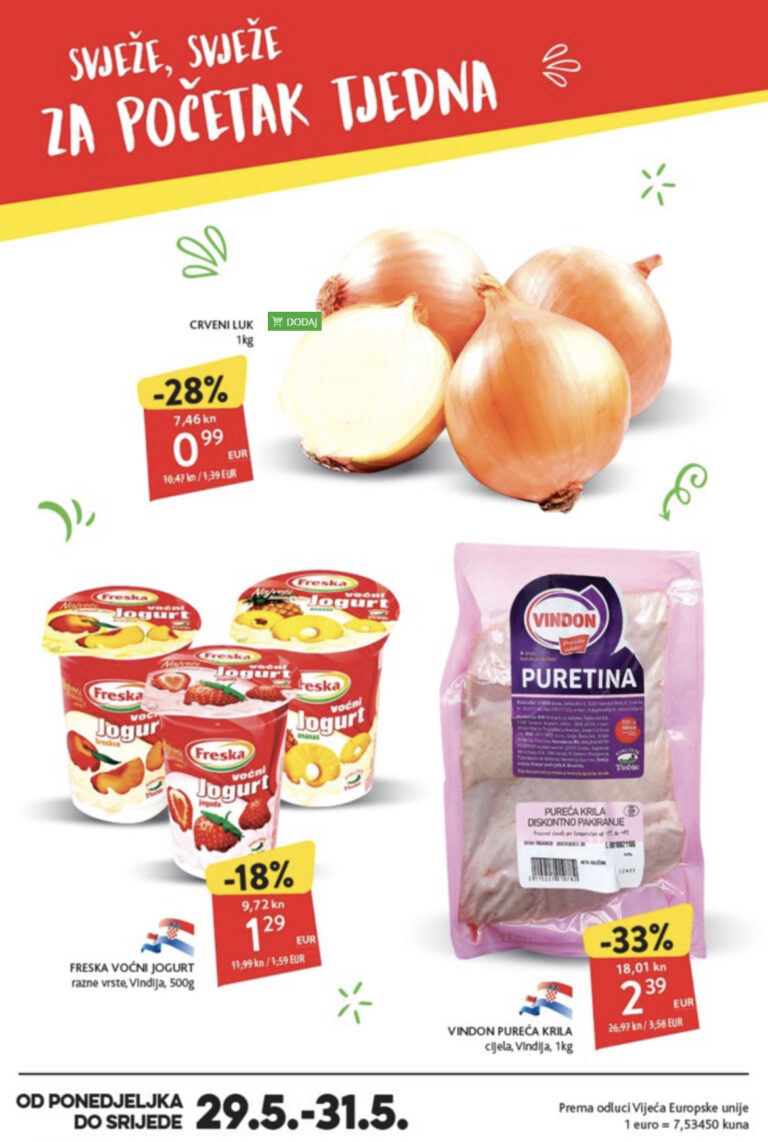 Konzum akcija za početak tjedna do 31.05.