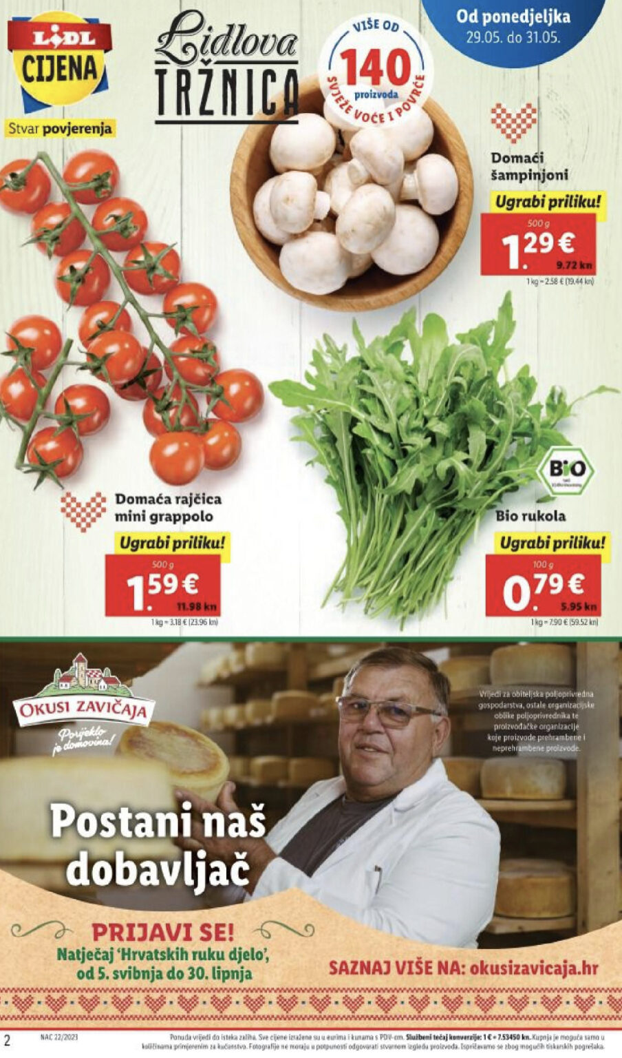 Lidl akcija za početak tjedna do 31.05.