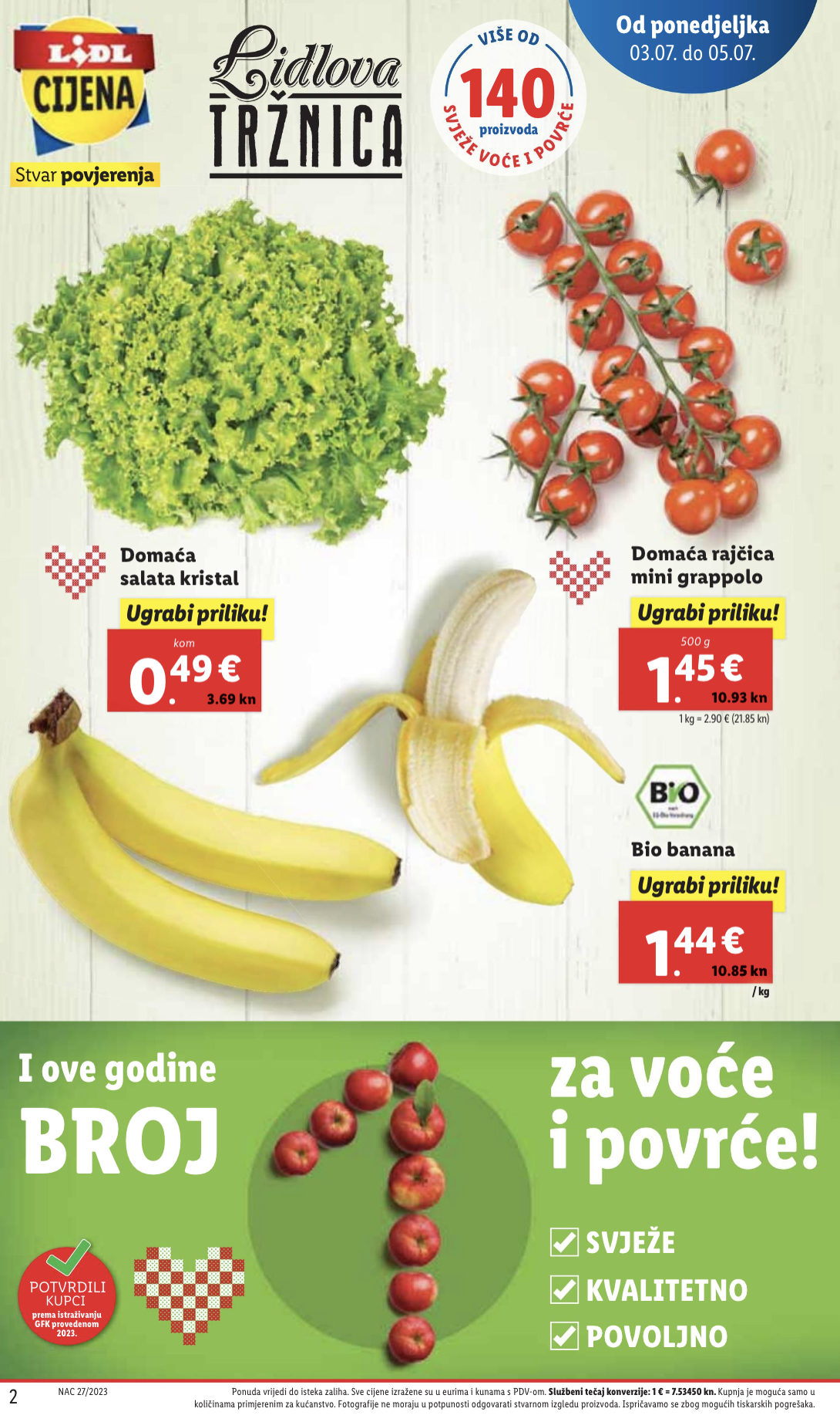 Lidl akcija za početak tjedna do 05.07.