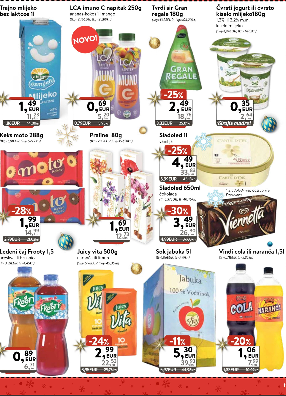 KTC akcija za početak tjedna do 13.12.