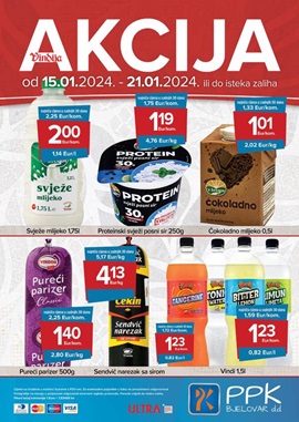 PPK Bjelovar katalog Vindija akcija do 21.1.