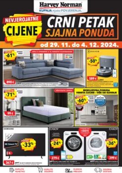 Harvey Norman katalog Crni petak sjajna ponuda