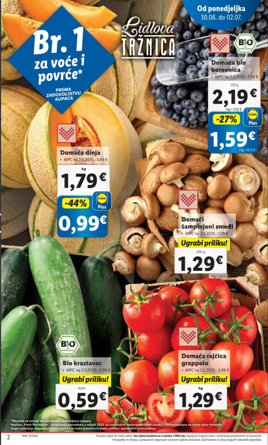 Lidl akcija za početak tjedna do 02.07.