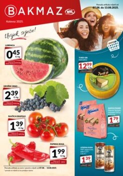 Bakmaz katalog do 13.8.