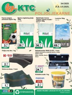 KTC katalog Poljoljekarne do 3.9.