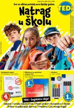 Tedi katalog Natrag u školu