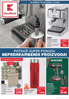Kaufland katalog neprehrana do 7.10.