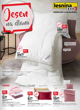 Lesnina katalog Jesen na dlanu