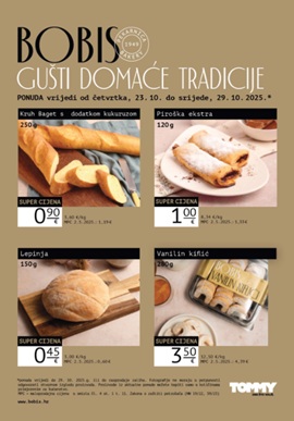 Tommy katalog Bobis do 29.10.