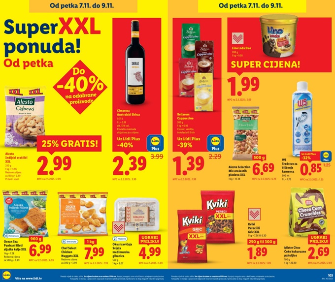 Lidl vikend akcija do 9.11.