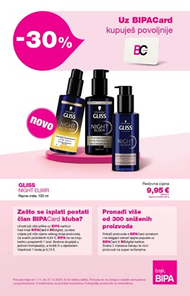 Bipa katalog Bipa Card do 31.12.