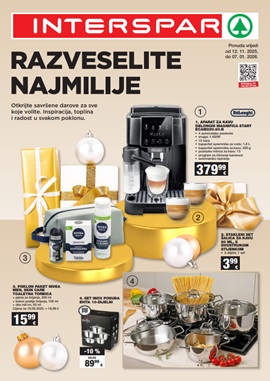 Interspar katalog Pokloni 2025