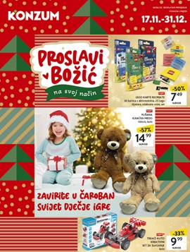 Konzum katalog Igračke 2025