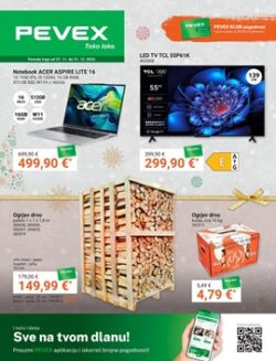 Pevex katalog prosinac 2025