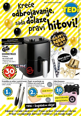 Tedi katalog prosinac 2025