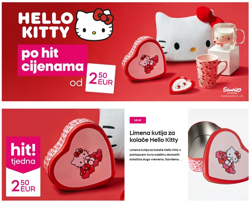 Pepco katalog Hello Kitty