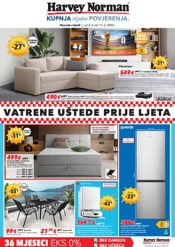 Harvey Norman katalog Vatrene uštede