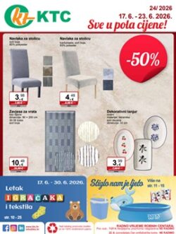 KTC katalog Sve u pola cijene do 23.6.
